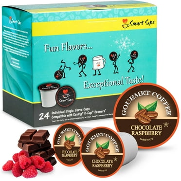 Smart Sips Coffee - White Chocolate Raspberry Flavored K-cup Coffee ...