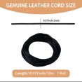 1 Bundle Cowhide Leather Cord Leather Jewelry Cord Jewelry DIY Making ...
