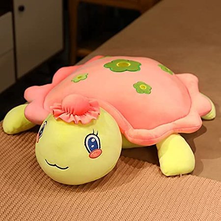 40-80cm Sweet Turtle Lover Plush Toy Turtle Toy Baby Doll Beautiful ...