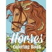 Amazing Horses Coloring Book: Amazing World of Horses Coloring Pages ...