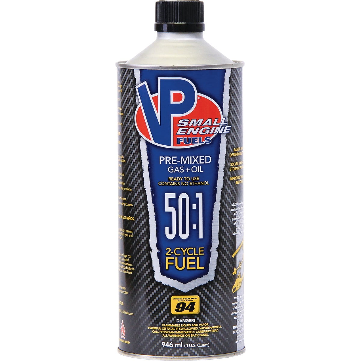 VP Racing Fuels Small Engine Ethanol-Free 2-Cycle 50:1 Pre-Mixed Fuel 1 ...