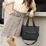 Women's Canvas Tote Purse Shoulder Crossbody Bag Small Handbag Multi ...