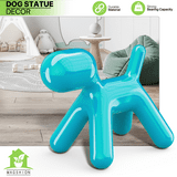 Magshion Dog Shape Footstool, Animal Shaped Stool Ottoman Furniture for ...