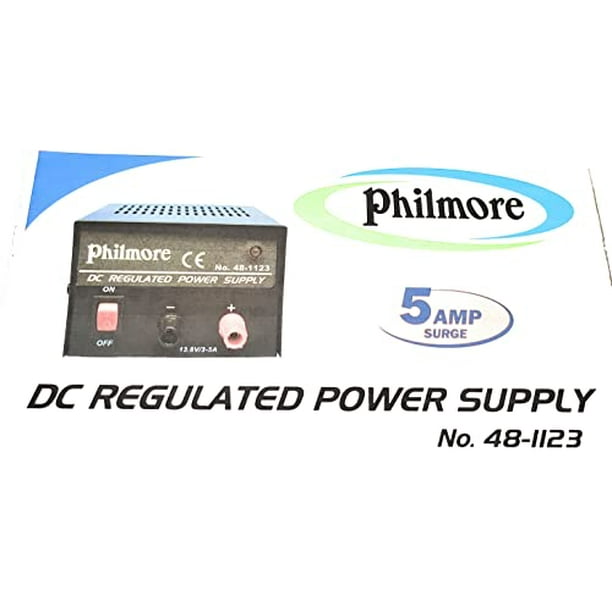 Power Supply 12-13.8VDC 3A (5AMP Peak Surge Short Duration) Bench Type ...