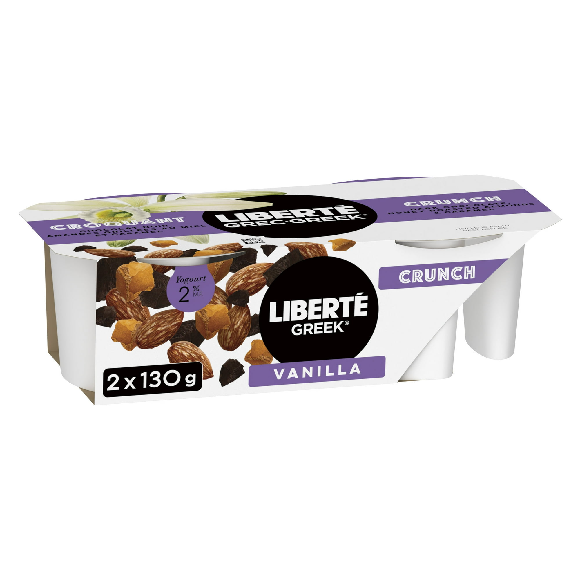 Click here for Liberté Greek 2 Vanilla Bean Yogurt Crunch Cups Wi... prices