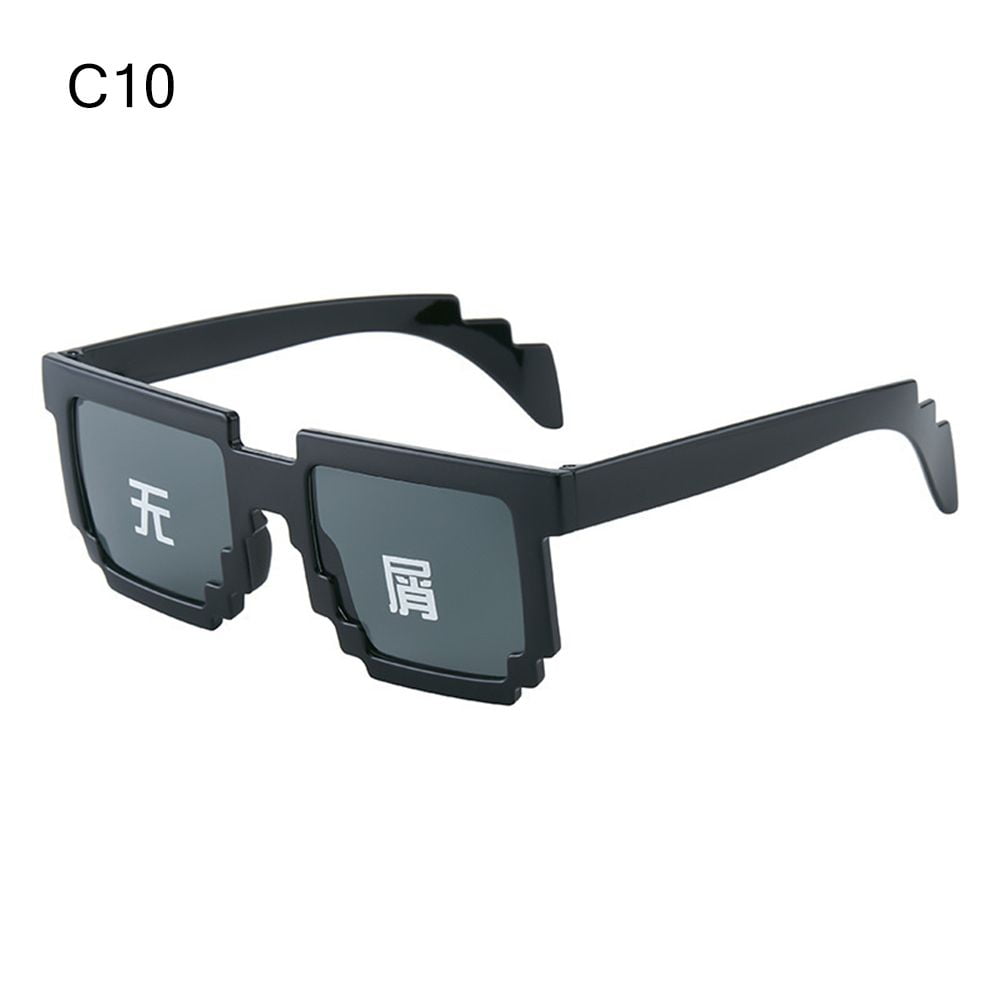 Cool for Adults Teens Halloween Photo Props Gamer Robot Sunglasses ...