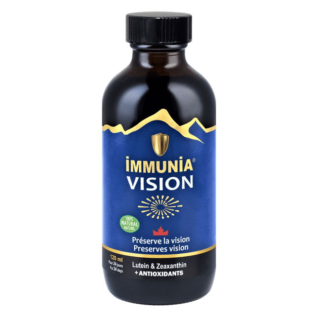 Immunia VISION - Eye health antioxidant supplement. Wild blueberry ...