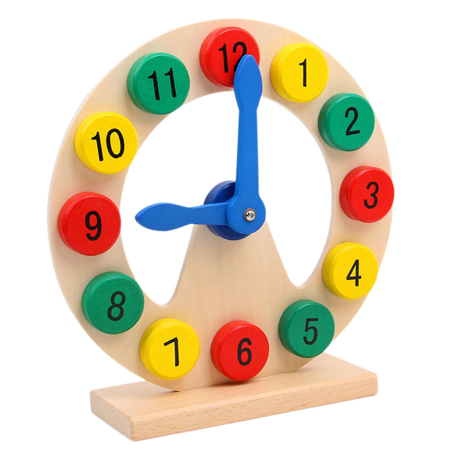 Reloj didáctico analógico, reloj educativo para niños, minutos ...