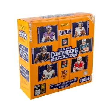 Panini 2022 NFL Football Draft Picks Mega Box Trading Cards, 6 Packs, 8 ...