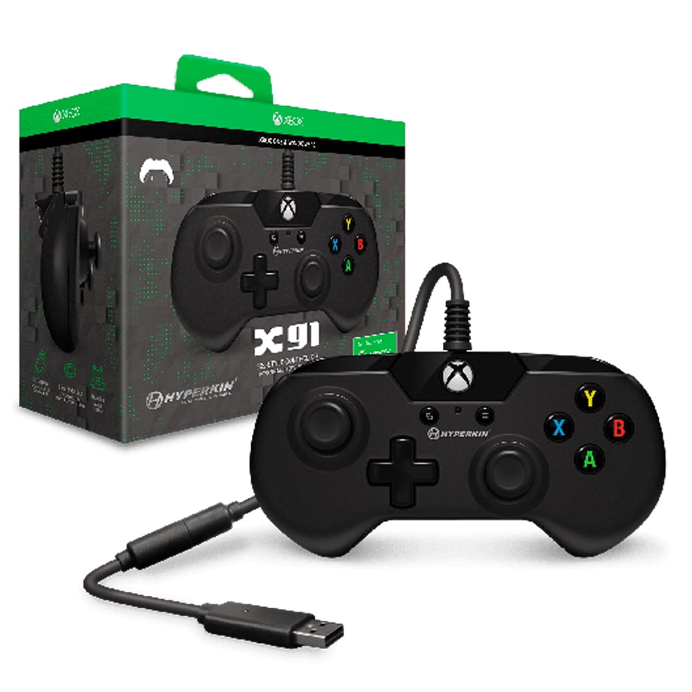 Control Retro Hyperkin X91 Negro Hyperkin Para Xbox one y Pc | Walmart ...