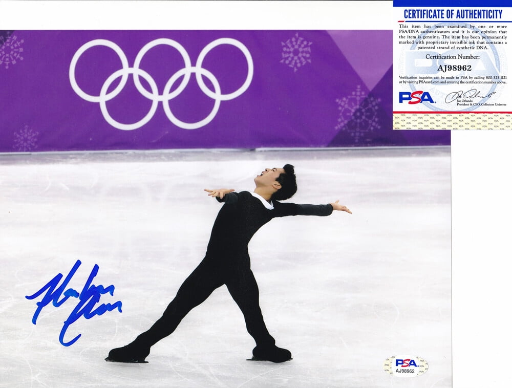 Nathan Chen USA 2022 Olympics Skating Signed Autograph 8x10 Photo PSA ...