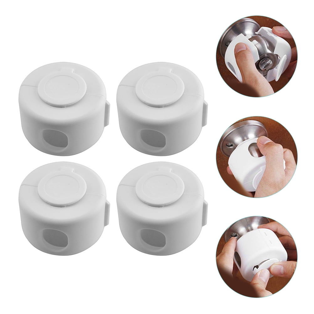 Click here for Ifanlandor 4pcs Door Knob Covers Handle Protectors... prices