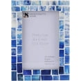 WWS-Indigo Picture Frames-Shades of Blue Bone Inlay-Mosaic Style Photo ...