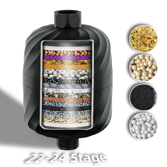 XUERUI-Filtered Shower Head with Handheld, High Pressure 10 Spray ...