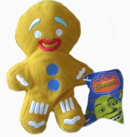 Shrek the Third 6" Gingerbread Man Plush - Walmart.com