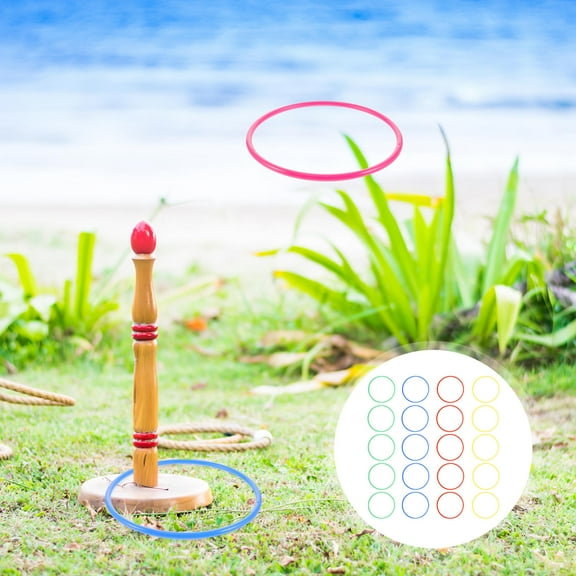 Bolaball Premium Quality Wood Ring Toss Outdoor Game for Kids, Teens ...