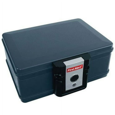 First Alert 2013F Fireproof and Waterproof Safe Box for Document ...