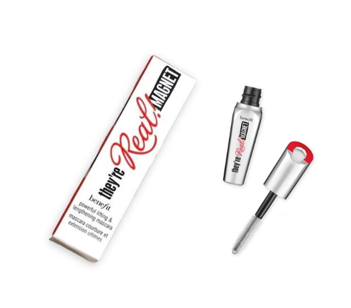 Benefit Cosmetics They're Real MAGNET Mascara 0.16 oz/ 4.5 g -Travel ... Benefit Cosmetics They're Real MAGNET Mascara 0.16 oz/ 4.5 g -Travel ...