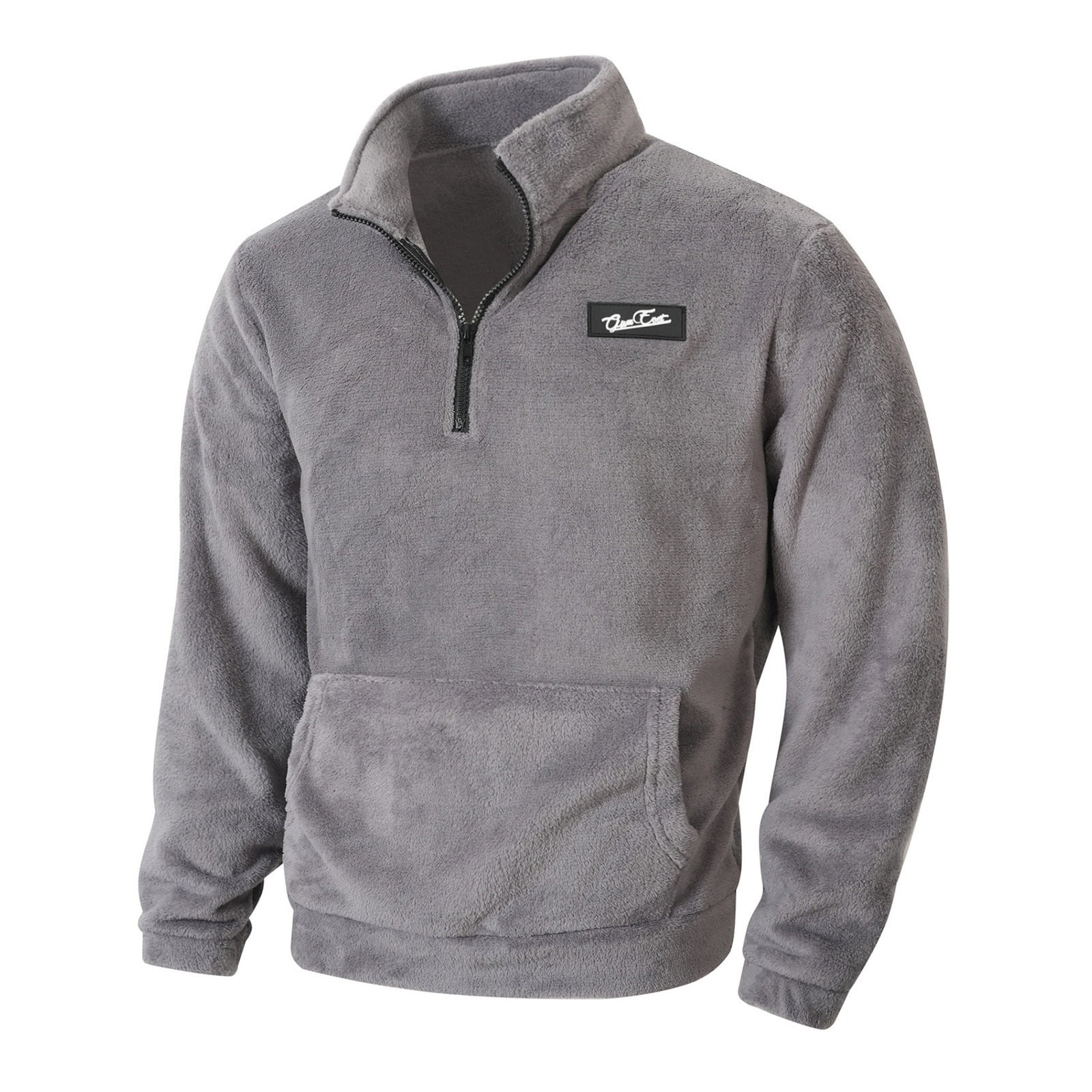Click here for Kalauyu Mens Polar Fleece Quarter-Zip Mock Thermal... prices