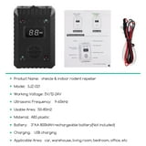 4-Pack Ultrasonic Mouse Deterrent for Car Engines, Repels Rodents with ...