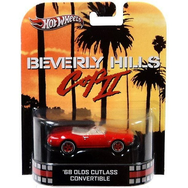 Hot Wheels Retro Beverly Hills Cop II 1:55 Die Cast Car '68 Olds ...