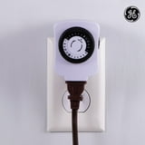 GE 24-Hour Basic Indoor Plug-In Mechanical Timers, 2-pack, 15417 ...