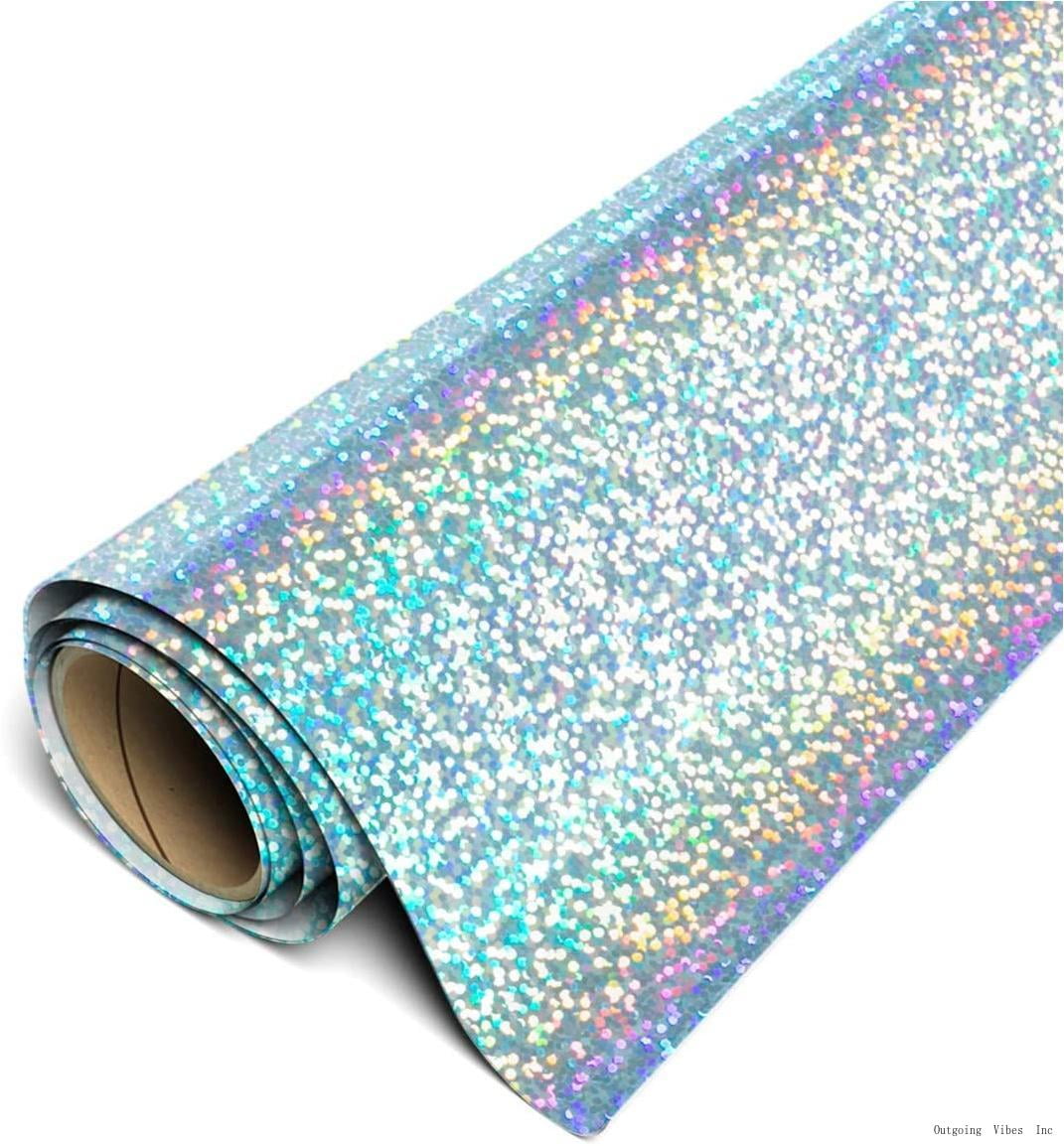 holographic htv 20"x5ft - iron on heat transfer vinyl (sky) - Walmart.com