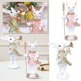 Blowing Horn Rabbit Decorative Figurine - Durable Craft, Blowing Horn ...