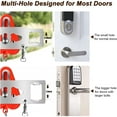 USTOP Portable Door Lock, Travel Security Lock with 0.78'' and 1.2 ...