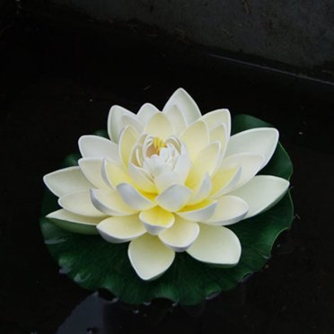 18CM Artificial Floating Lotus Shape Water Surface Decorartion for Pool ...