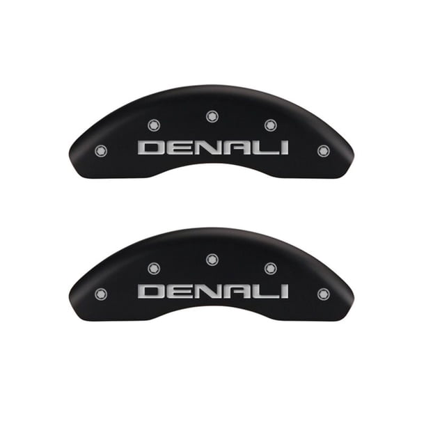 Calipers Set of 4 Denali Silver Characters, Engraved MGP Caliper Covers ...