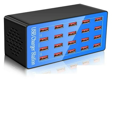 5-Port Multi-USB Charger Hub Wall Quick Charge Power For Mobile Phones ...