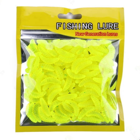 Silicone Soft Maggot Baits Upgrade Maggots Shape Tackle For Outdoor ...