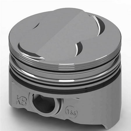 KB Performance Pistons KB166.060 Small Block Chevy Domed Piston Set - 3 ...