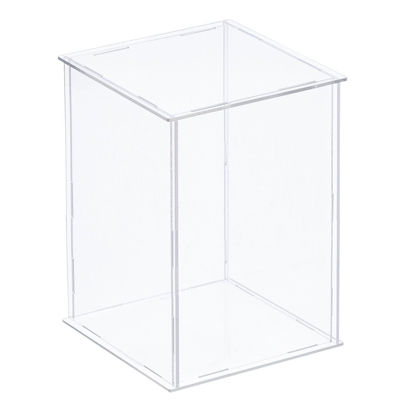 Uxcell Clear Display Case, Acrylic Box Assemble Dustproof Box Showcase ...