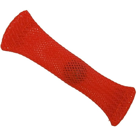 Fidget Toy Braided Mesh Tube Toy Focus Enhance Soothing Marble Fidgets ...