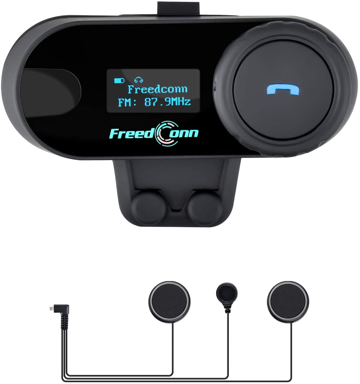 Freedconn TCOM-SC Motorcycle Helmet Bluetooth Intercom with FM ... Freedconn TCOM-SC Motorcycle Helmet Bluetooth Intercom with FM ...