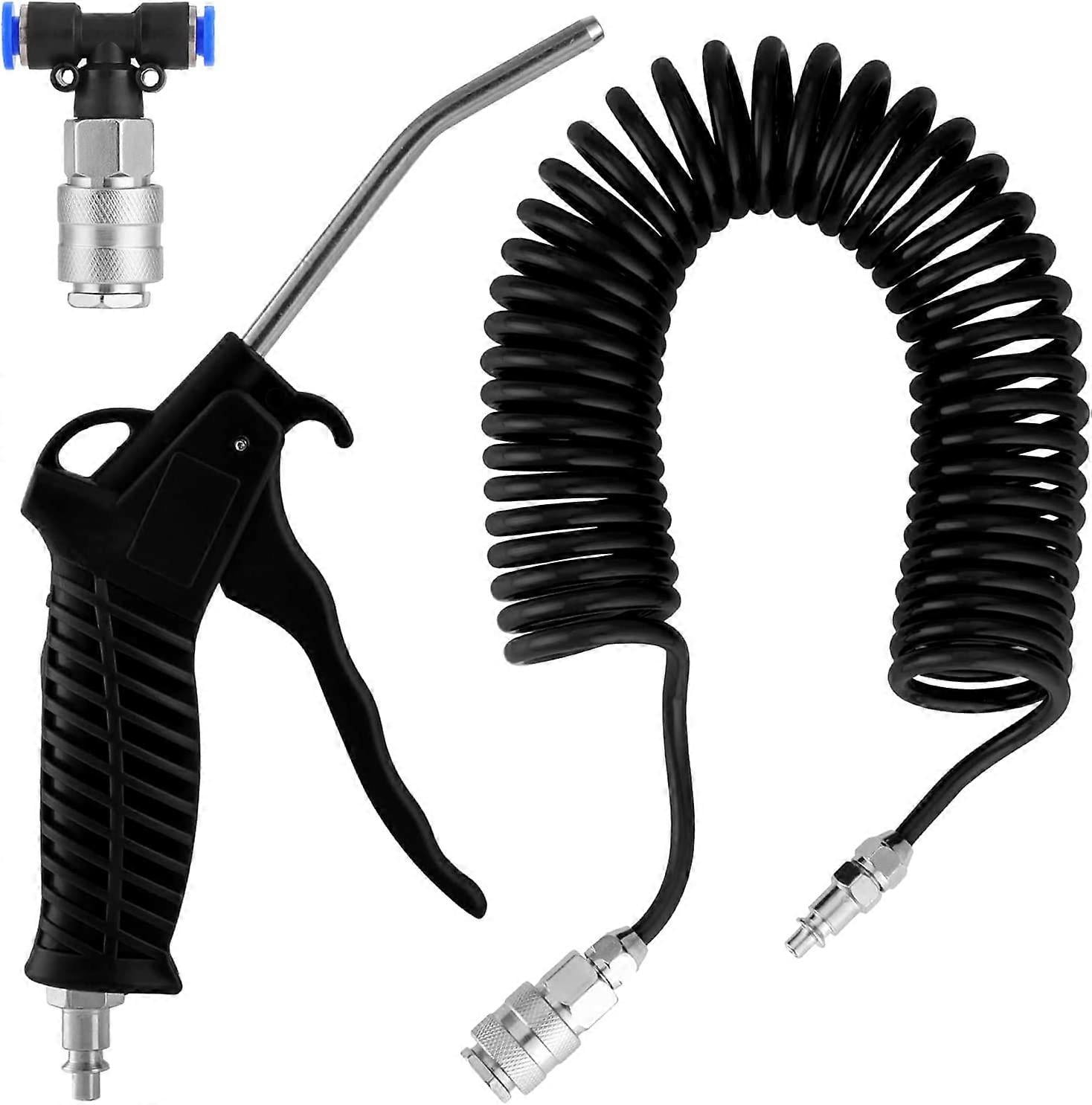 Blowgun Truck Air Blowgun with 5 Meter Spiral Hose, air gun Cleaning ...