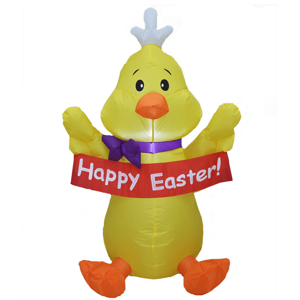 Impact Canopy Inflatable Outdoor Easter Decoration, Easter Chick, 4 ...