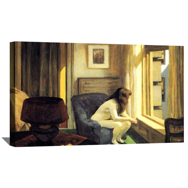 Edward Hopper Painting Art Print Eleven Am Canvas Art Framed Wall Art ...