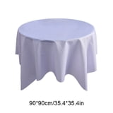 WEGFTDUOP Fresh Elegant Solid Color Tablecloth, Waterproof Stain ...