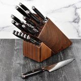 Enso SG2 18 Piece Walnut Knife Block Set - Made in Japan - Walmart.com