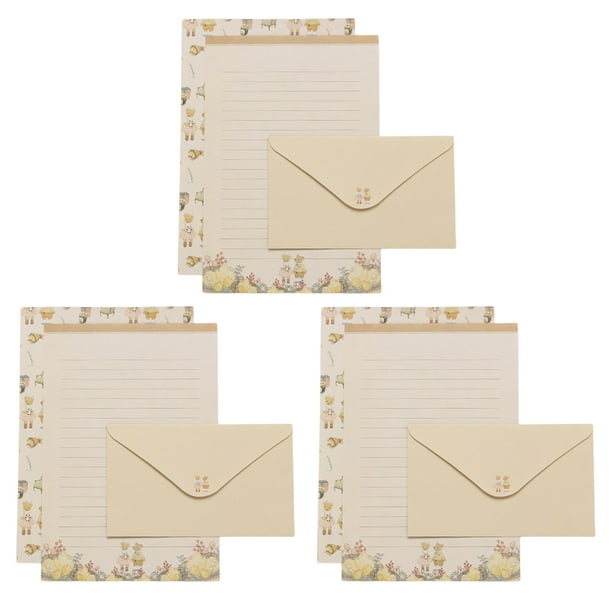 Matsuzay Sobre Escritura Papelería Papel Papel de carta Sobres de ...