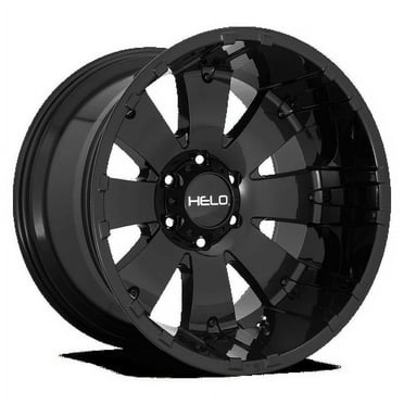 KMC Aluminum Rim KM540 RECON 17X9in Gloss Black Machined with Red Tint ...