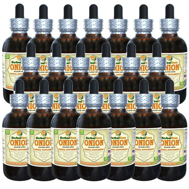 Onion (Allium Cepa) Tincture, Organic Dried Bulb Liquid Extract (Herbal ...