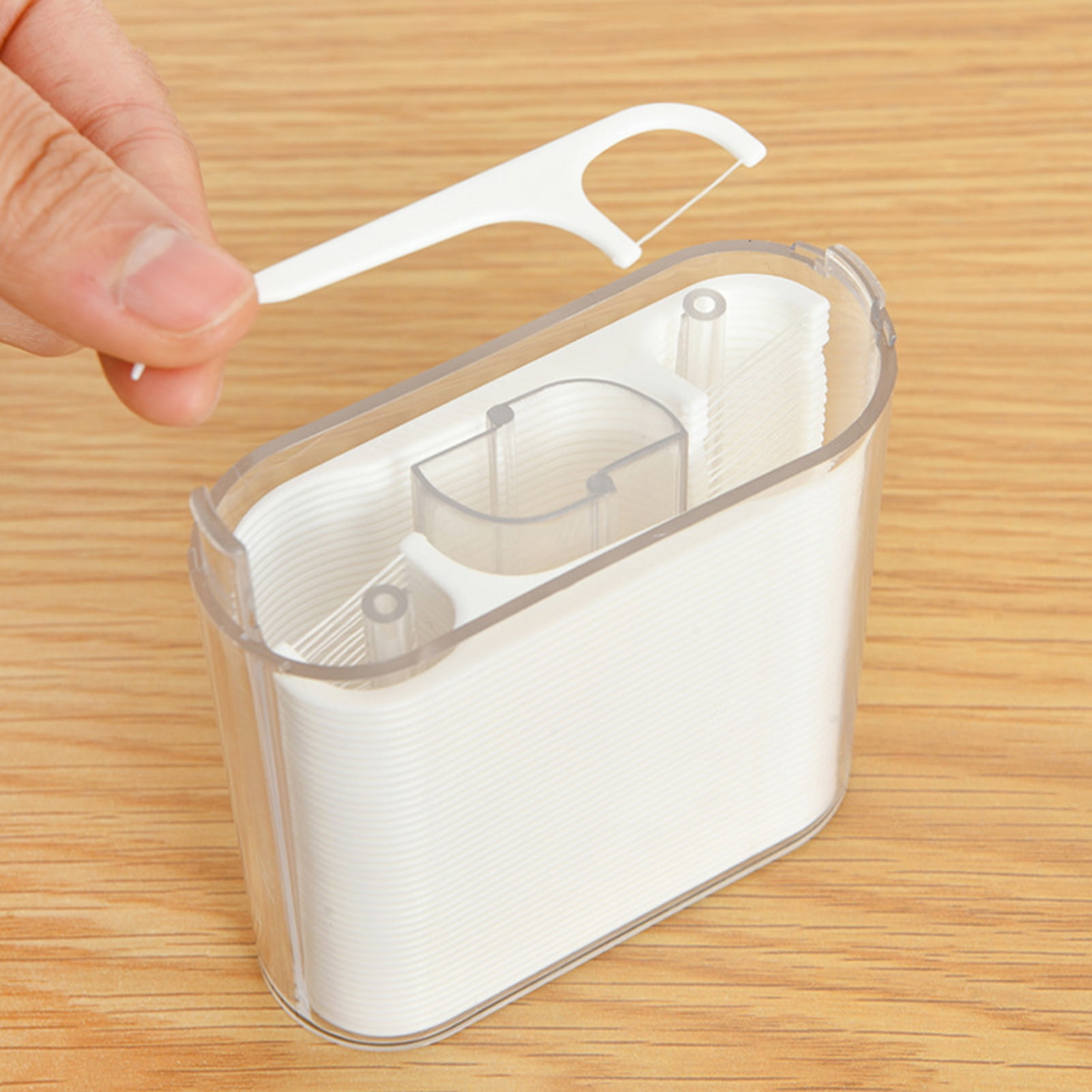 1 Set Floss Stick Large Capacity With Box Pc High Durability Automatic ...