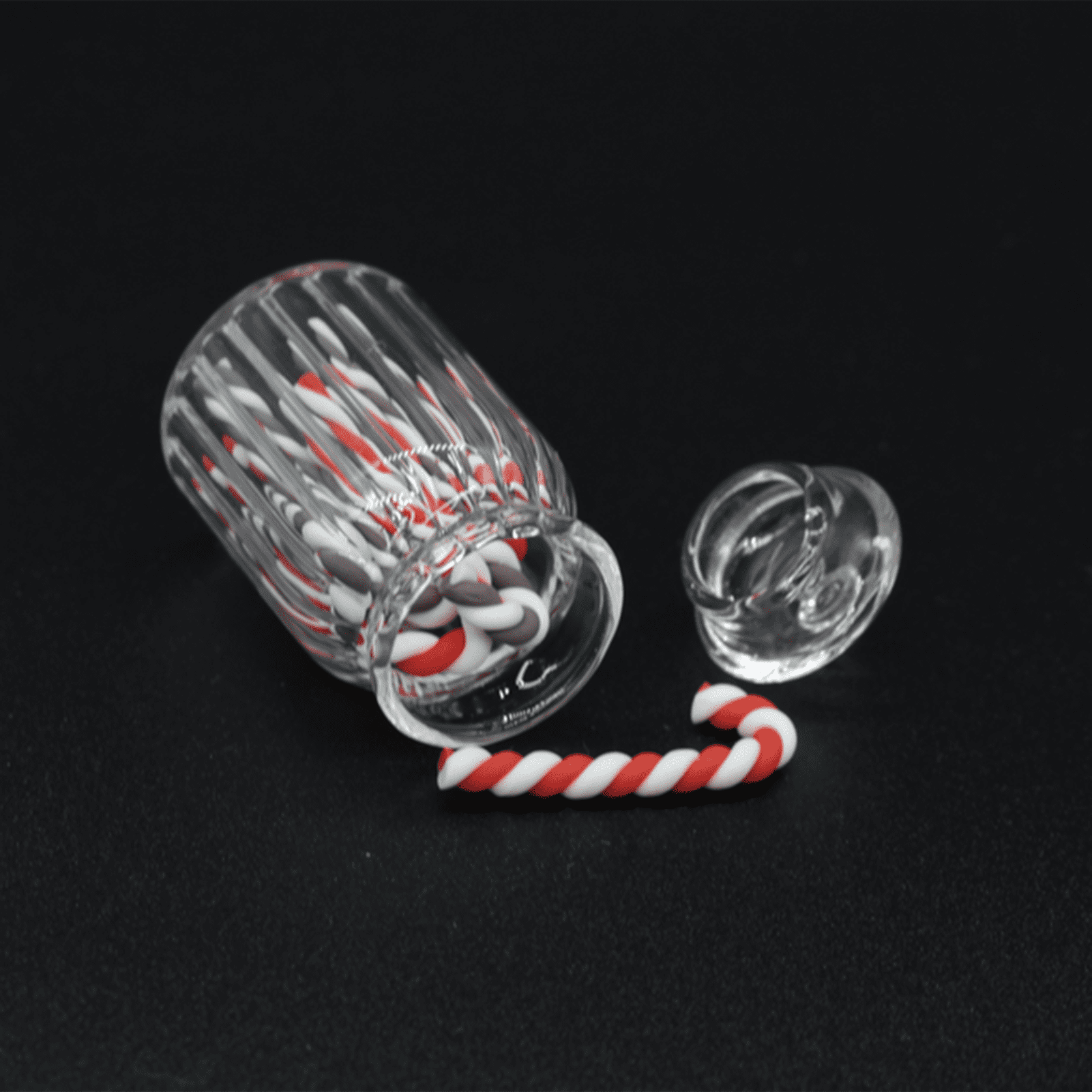 MyBeauty Mini Candy Jar Realistic Kitchen Ornament Glass Simulation ...