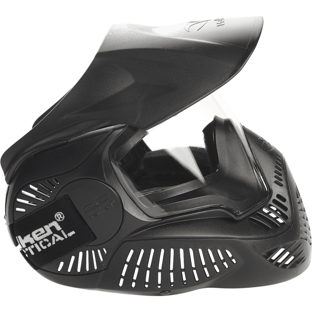 Valken Paintball MI-5 Goggle/Mask - Single Lens - Black - Walmart.com