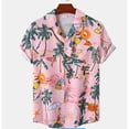 Caual Tee for Men Printed Fashion Loose Short Sleeved Beach Vacation ...