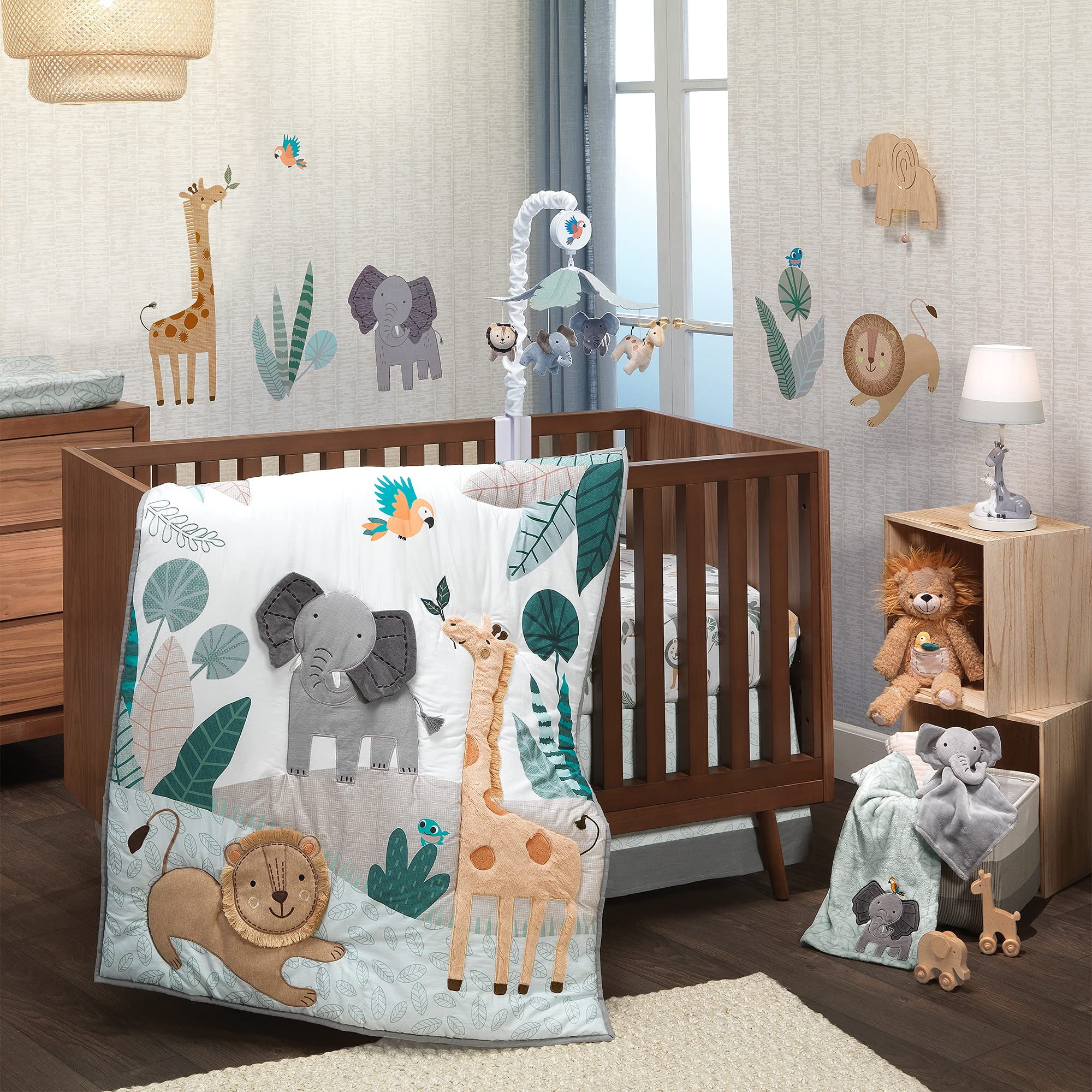 Click here for Lambs & Ivy Jungle Friends 5-Piece Safari Animals... prices